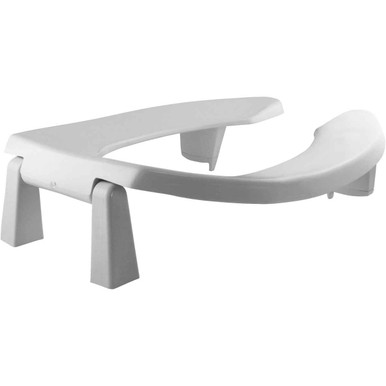 Bemis 3L2155T Elongated Open Front Less Cover Medic-Aid Plastic Toilet ...