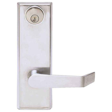 Tell EDELT80 Exit Device Escutcheon Lever Trim, Storeroom Function ...