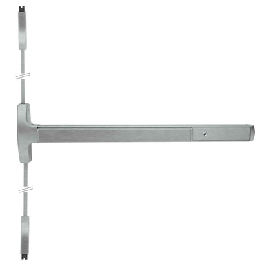 Falcon 24-V-EO Grade 1 Surface Vertical Rod Exit Device | ZenSupply