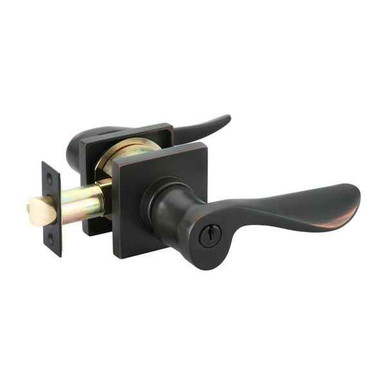 Emtek Modern Brass Key In Leverset - Luzern Lever with Rosette Options ...