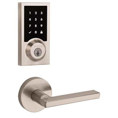 Kwikset CP915CNT Contemporary Smartcode Touchpad Electronic Deadbolt ...
