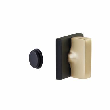 Emtek 8581 Square Thumbturn Privacy Bolt - Single Rosette - Use with ...