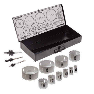 Klein Tools 31645 Large Size Hole Saw Kit - Fast Free Shipping | ZenSupply