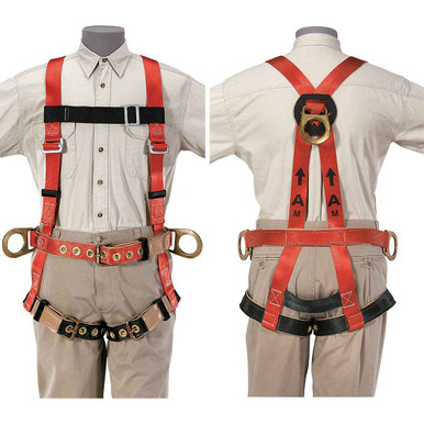 Klein Tools 87081 Safety Harness for Tower Work - Fast Free Shipping ...