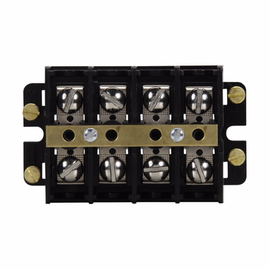 Eaton Bussmann KU series panel mount terminal block connector, Shorting ...