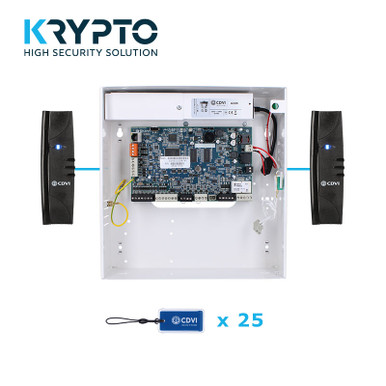 CDVI Americas Atrium High Security 2-Door Controller W/ 2 K1 Readers ...