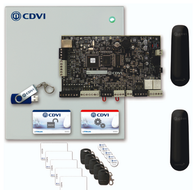 CDVI Americas A22K1TB Atrium 2-Door Kit - A22, 2-Nano, 15 Credentials ...