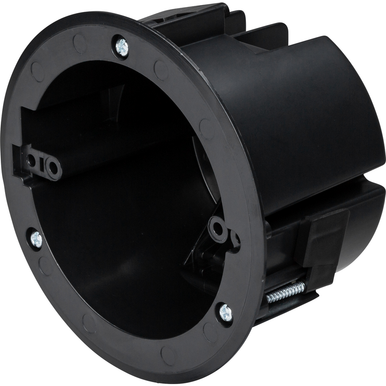 Centaur Round Plastic Ceiling/Wall Box - 18 -20 cu in, Nail-On & Old ...