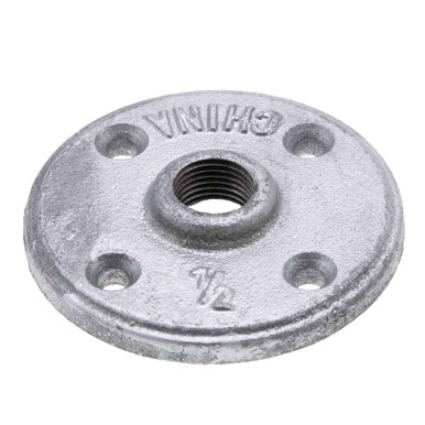 Metallics MFF25 1/2 Galvanized Floor Flange - Fast Free Shipping ...