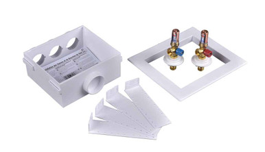 OATEY 38540 Quadtro, 1/4 Turn, Copper, Hammer Arrestor, Washing Machine ...