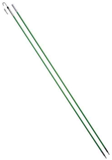Greenlee Fish Stix Kit 1/4" x 24' Cable Fishing System | ZenSupply