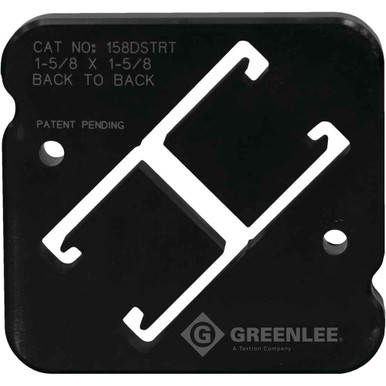 Greenlee 52084196 Back to Back Strut Die Set - Fast Free Shipping ...