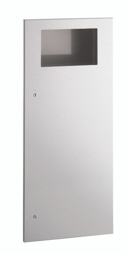 Bobrick B-35643 Recessed Waste Receptacle, 12-Gal.