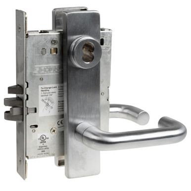 Schlage L9080 - Storeroom 03 Lever Mortise Lock - Grade 1 Non-Deadbolt ...