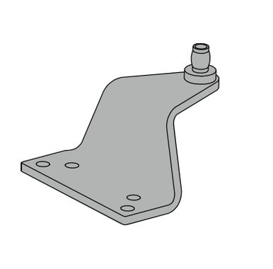 Falcon SC80A-62A Offset Auxiliary Shoe | ZenSupply