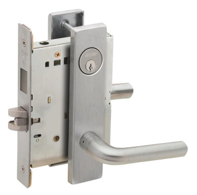 Schlage L9456 - 02 Lever Corridor Mortise Lock - Grade 1 Deadbolt ...