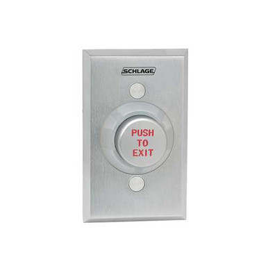 Schlage Electronics 631AL EX - 1-1/4" Metal Button, Single Gang ...