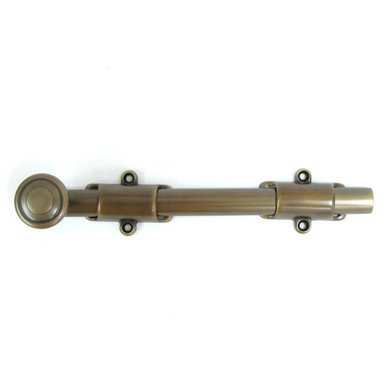 Trimco 3921-8 Heavy-duty Surface Bolt 8" long with Decorative Knob
