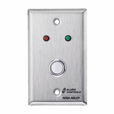 Alarm Controls RP Series - Push Button Remote Plates - RP-49 One Button ...