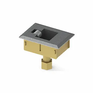 Hager 4924 4500 Series Vertical Rod Bottom Strike | ZenSupply