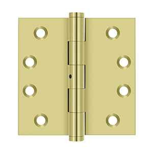 Deltana DSB4N 4" x 4" Square Hinges, NRP (Pair) - Fast Free Shipping ...