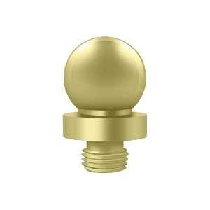 Deltana DSBTL Solid Brass Finial - Ball Tip for 6" x 6" Hinges - Fast ...