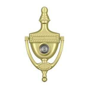 Deltana DKV6R Door Knocker with Viewer, Victorian Rope - Fast Free ...