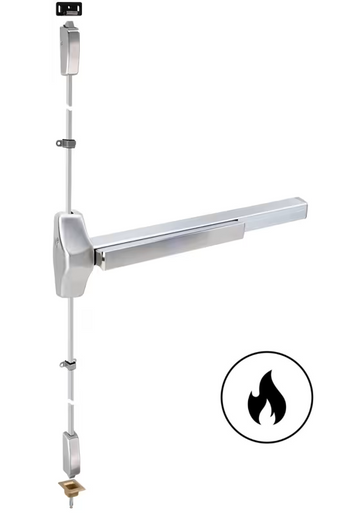TownSteel 1000 Series EF1200 - Fire Rated 36" x 84" Heavy Duty Grade 1 ...