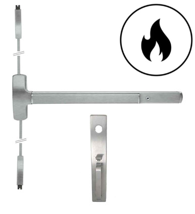 Falcon 25-V Series Pull Trim Fire Rated Exit Device | ZenSupply
