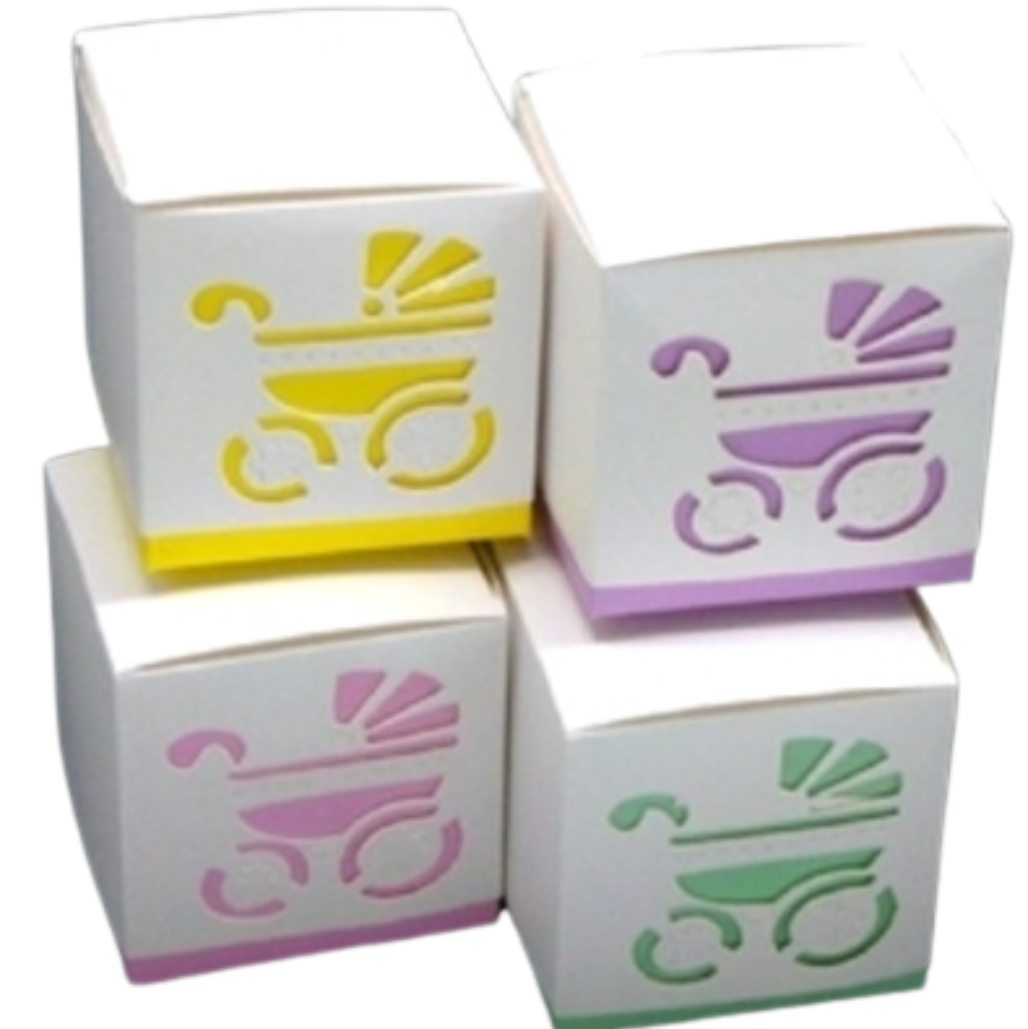 Bomboniere Box with Pram