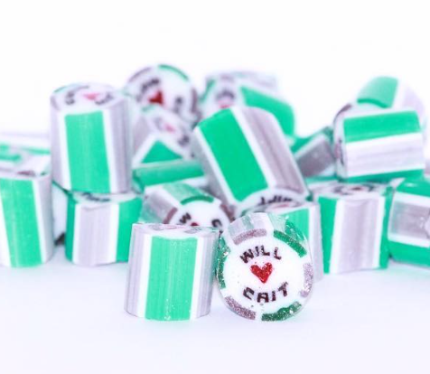 Personalised Rock Candy - Elegant Bomboniere