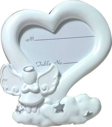 White Angel Photo Frame Favour - Elegant Bomboniere