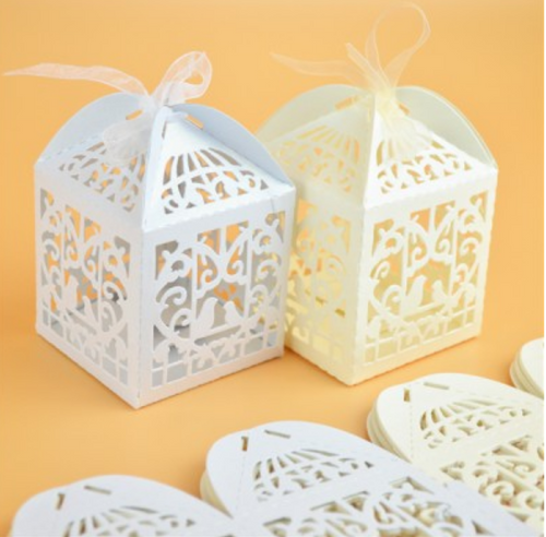 Laser Cut Box - Birds Design