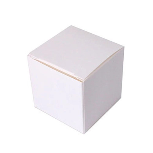 Box White Cube 7.5cm - Elegant Bomboniere