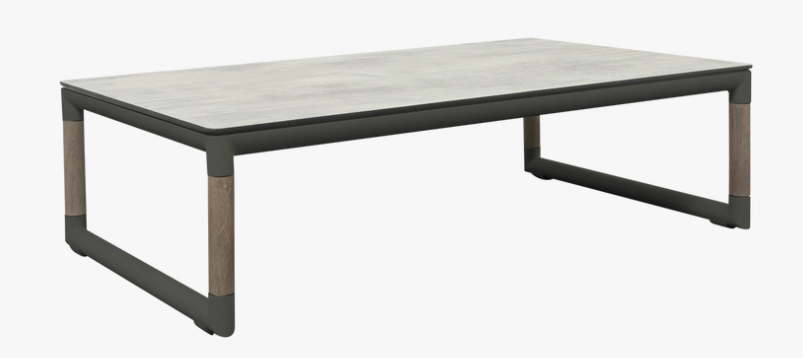 BASTINGAGE Outdoor Coffee Table - 1.4m x 80cm x 38cm - SPACE GREY (LAST ...