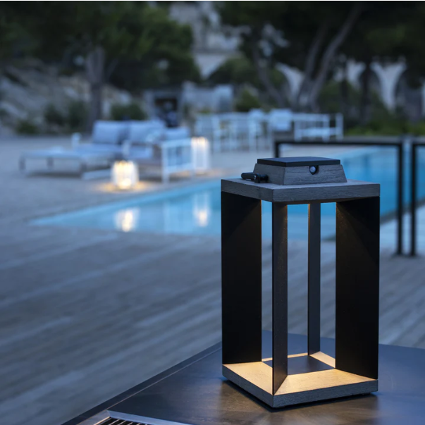 BLADE Solar Lantern by Les Jardins - 26.5cm
