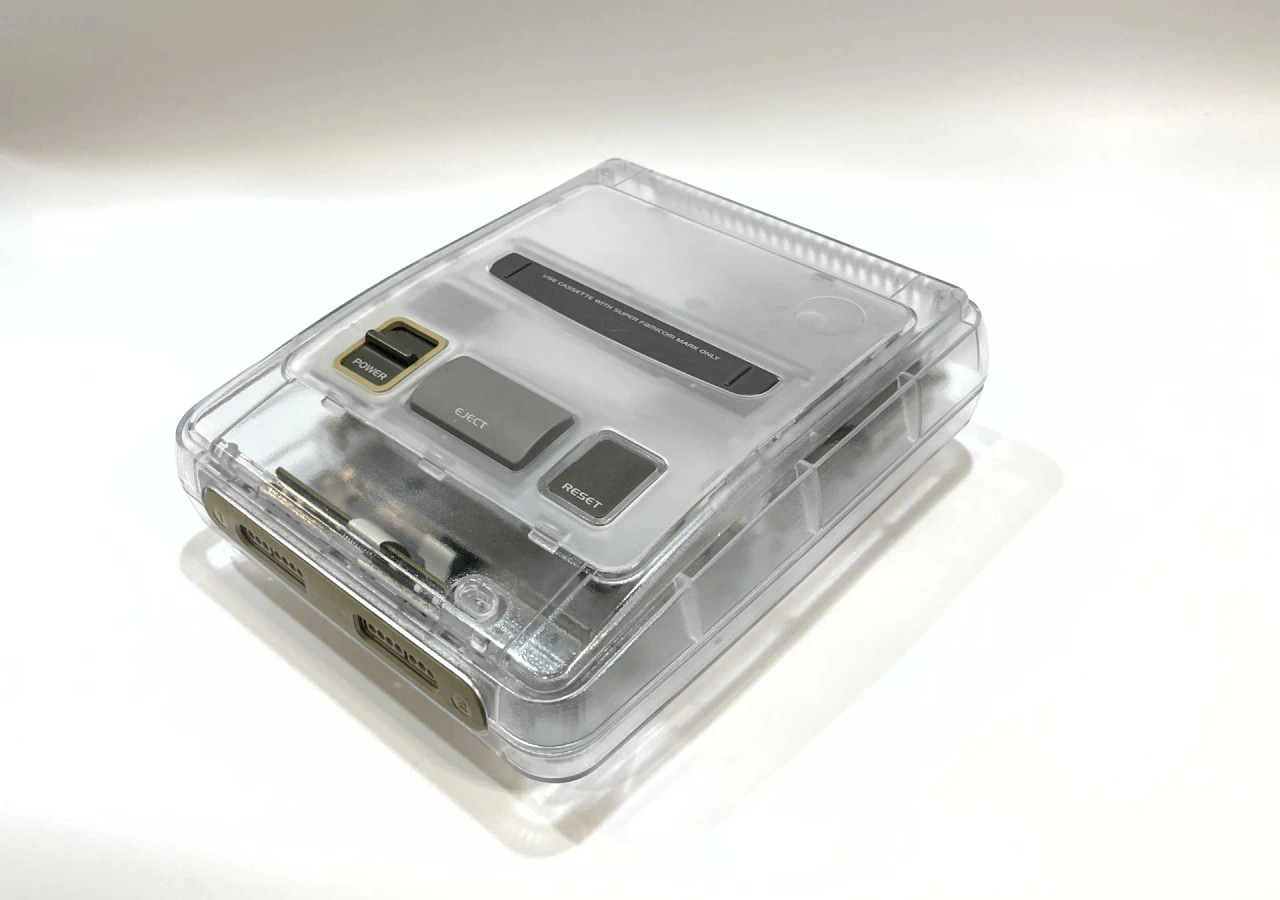 Super Famicom clear replacement housing available at VGNY ...