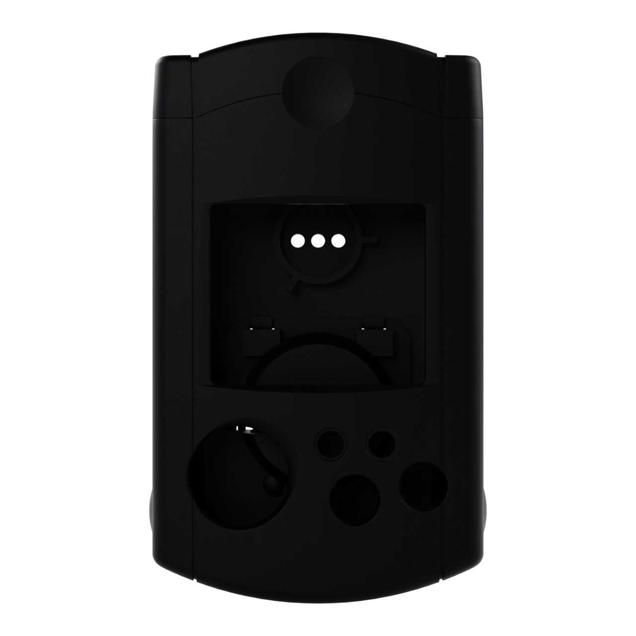 VMU Replacement Shell - Sega Dreamcast (SOLID BLACK) - Videogamesnewyork