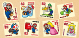 National Japan Post Super Mario Stamps available at Videogamesnewyork, NY