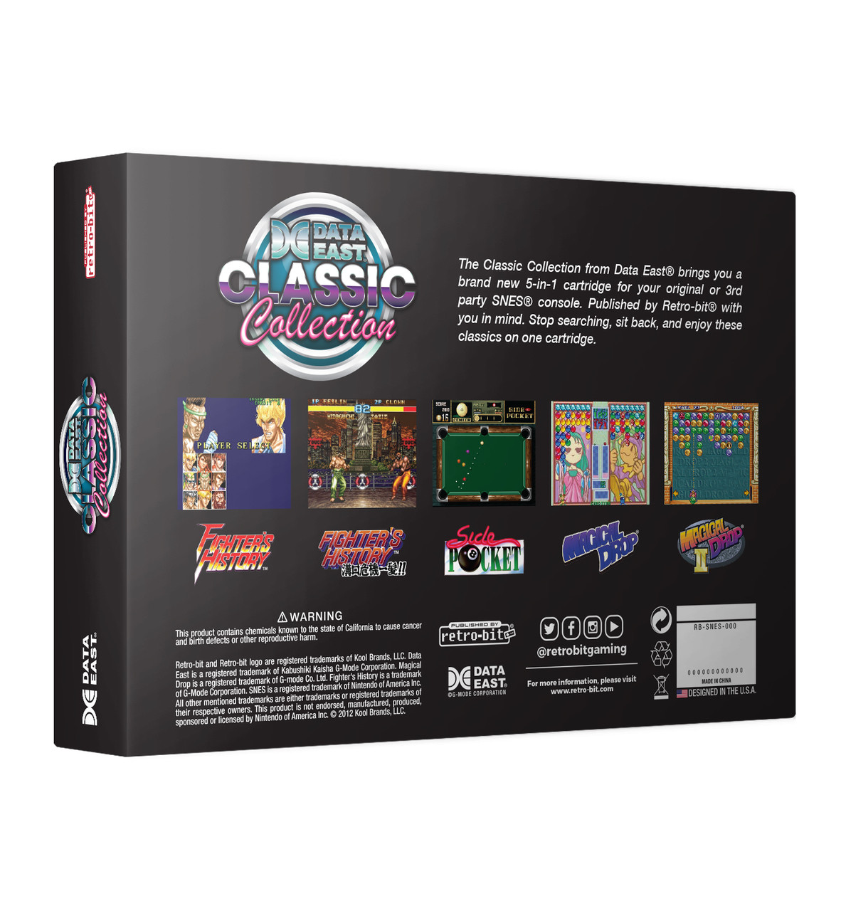 Data East Classic Collection [Super Nintendo] - Videogamesnewyork