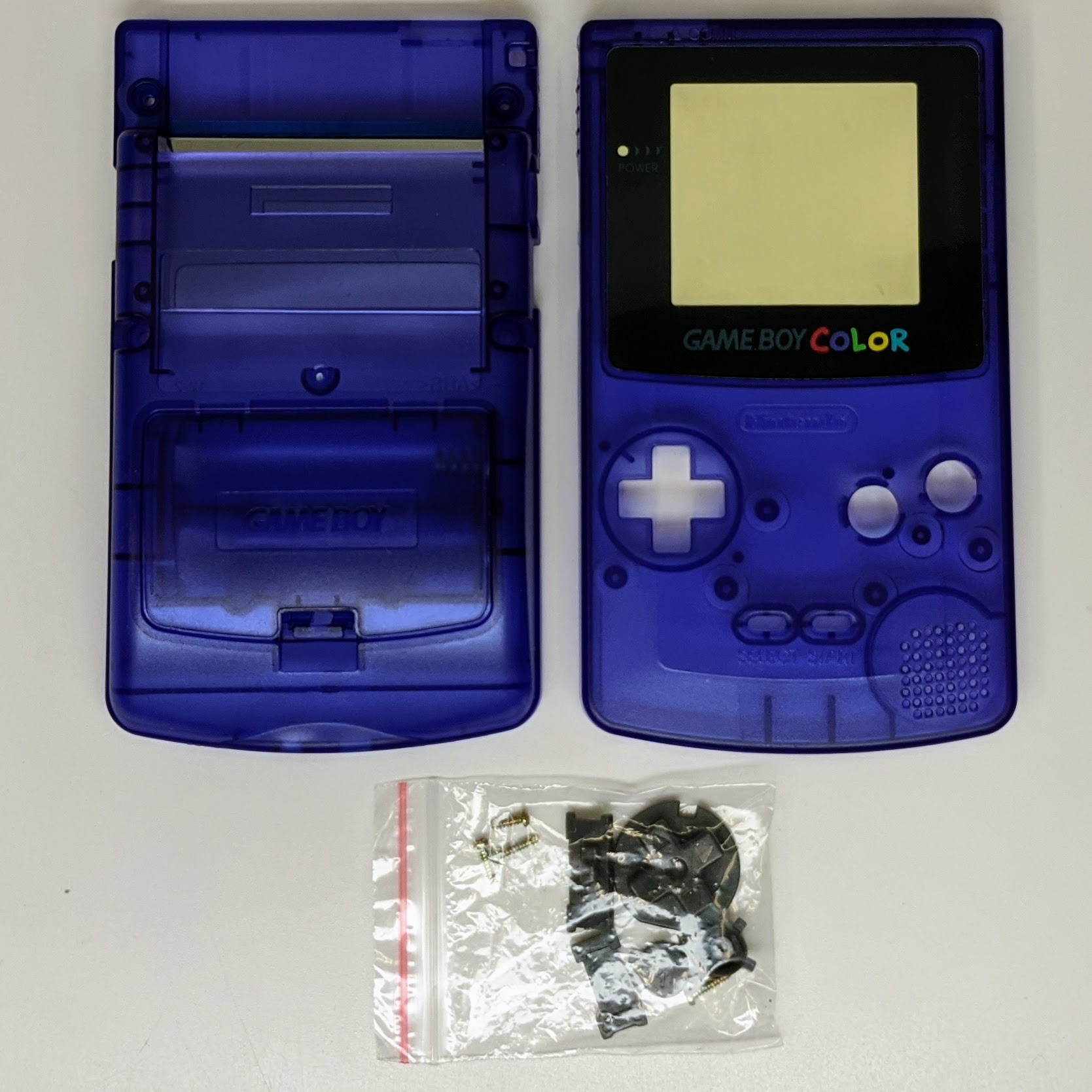 GameBoy Color - GBC Parts - GBC Parts - Shells - GBC SHELLS - STANDARD ...