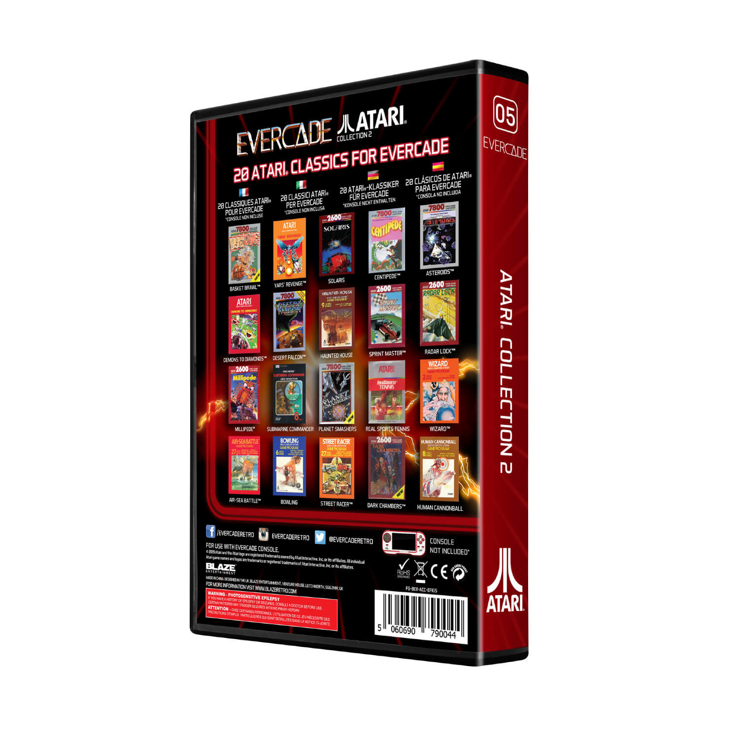 Evercade Atari Collection 2 available at VideoGamesNewYork, NY