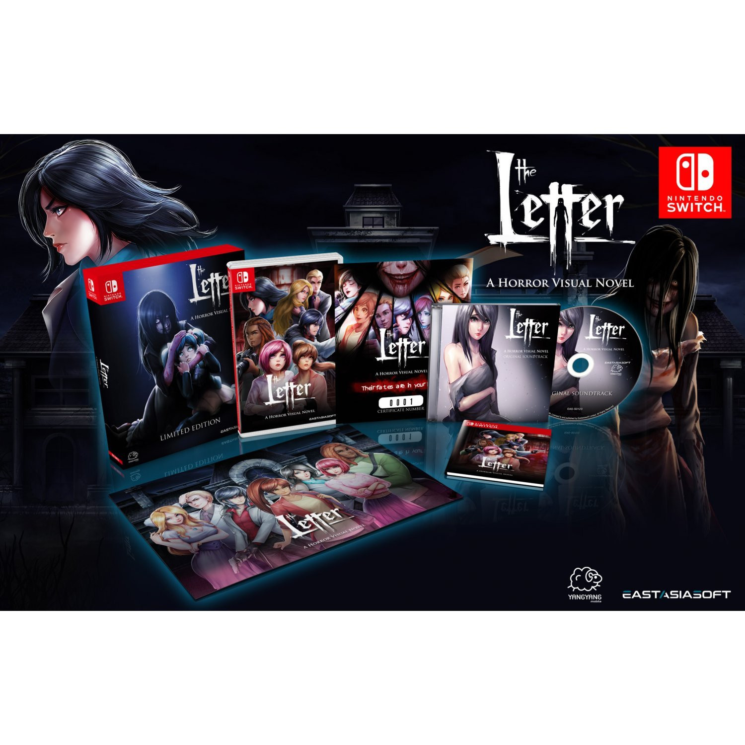 The Letter: A Horror Visual Novel Limited Edition for Nintendo Switch ...