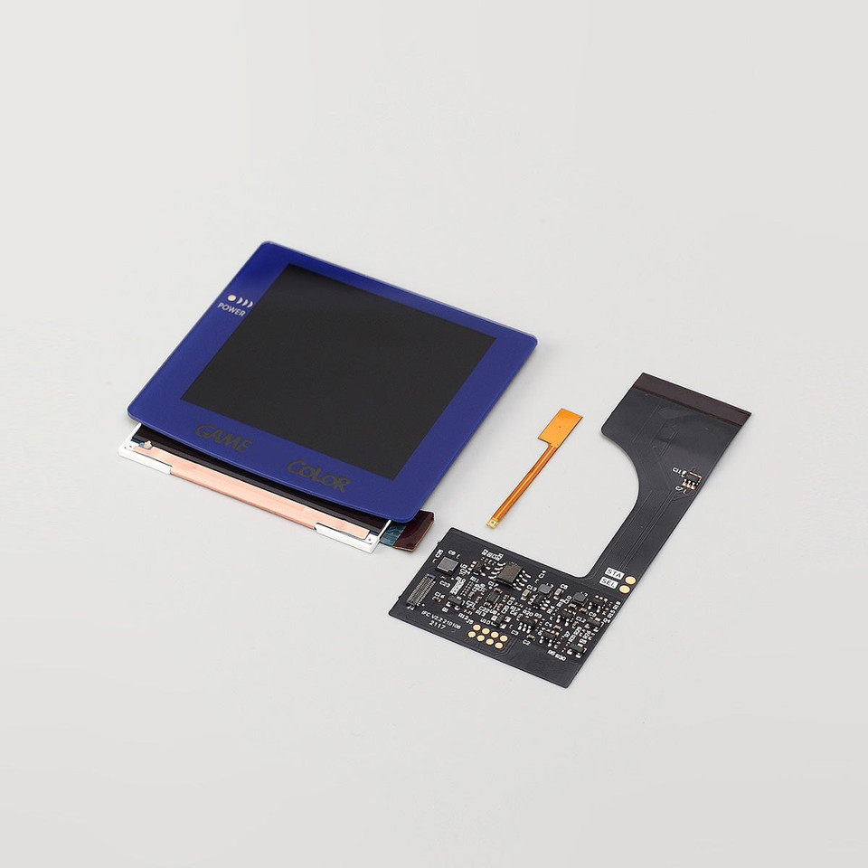 GBC RETRO PIXEL IPS LCD KIT 2.0 (Blue) for Gameboy Color available at ...