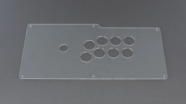 Plexi Overlay for Qanba Q4 Clear - Videogamesnewyork