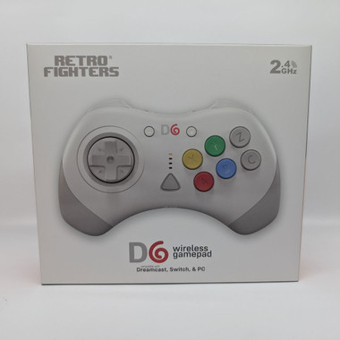 Retro Fighters D6 Dreamcast Wireless Controller for Switch/PC/Dreamcast ...