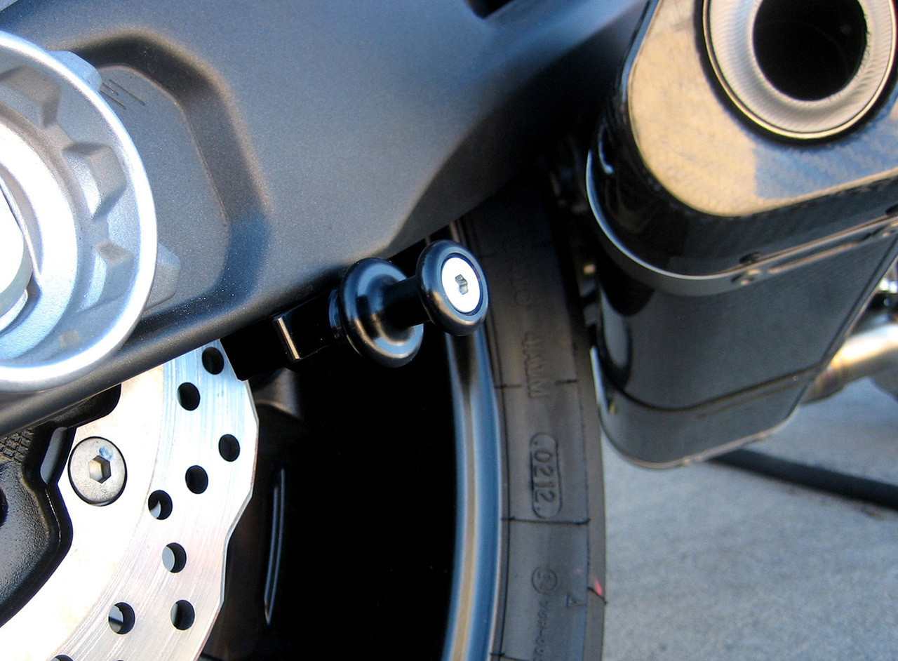 Graves Motorsports Universal Motorcycle Swingarm Spool Adapter Mounts