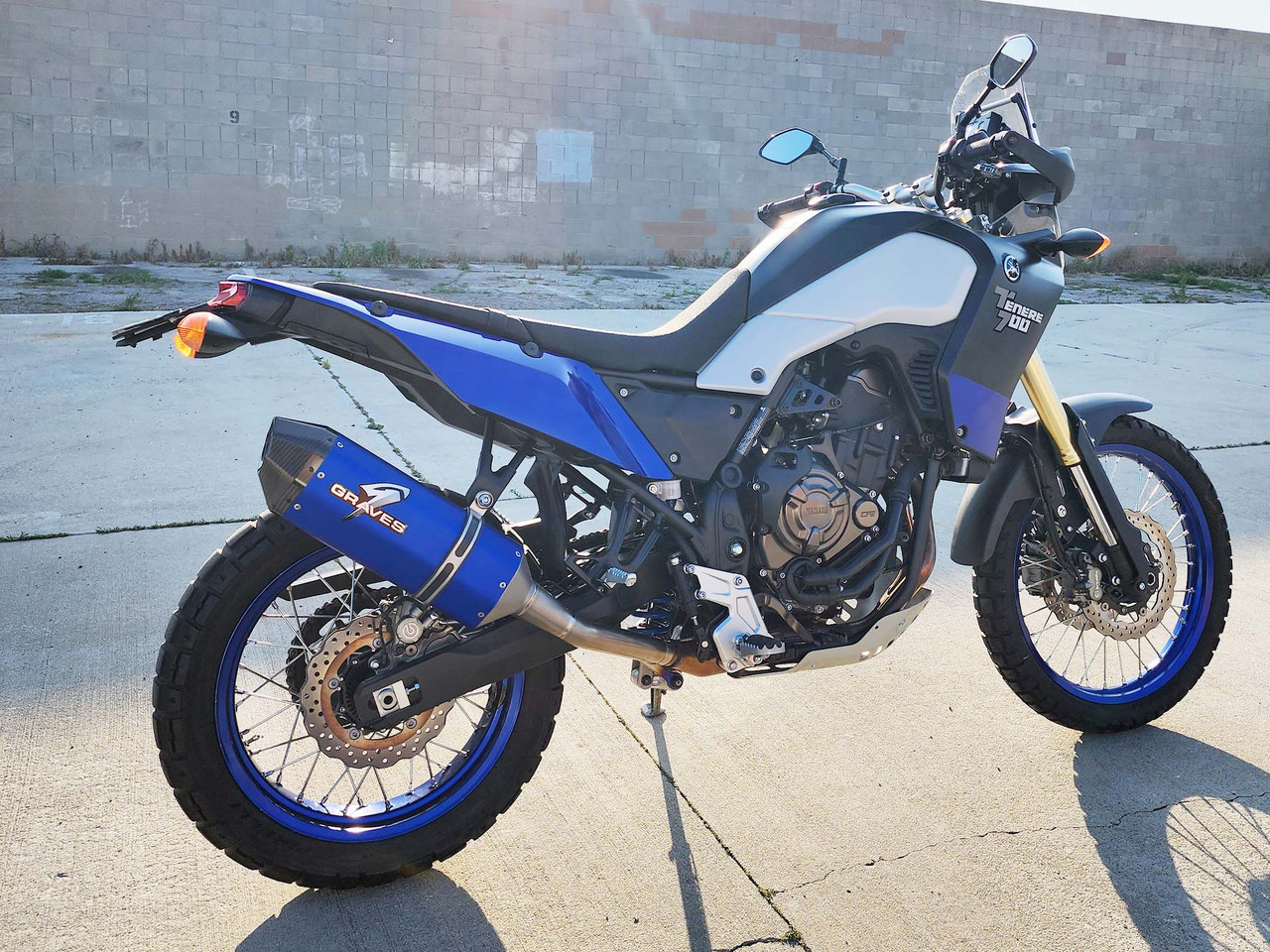 Yamaha Tenere 700 BLUE Cat-Back Exhaust System