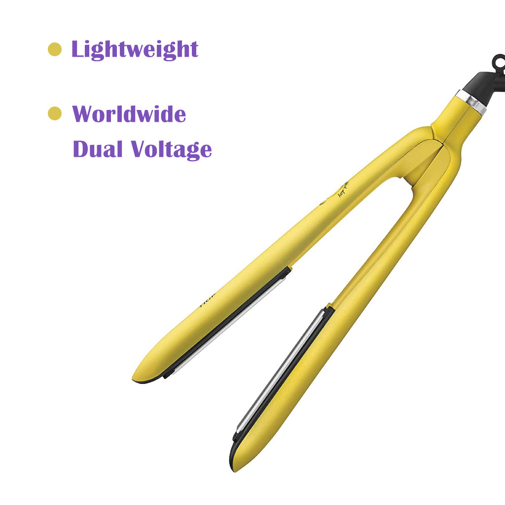 Bed Head Yellow Styling Hair Flat Iron 1 Inch - Gen C Beauty