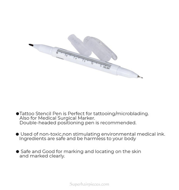 Tondaus Surgical Skin Marker Pen with Sterile Surgical Ruler